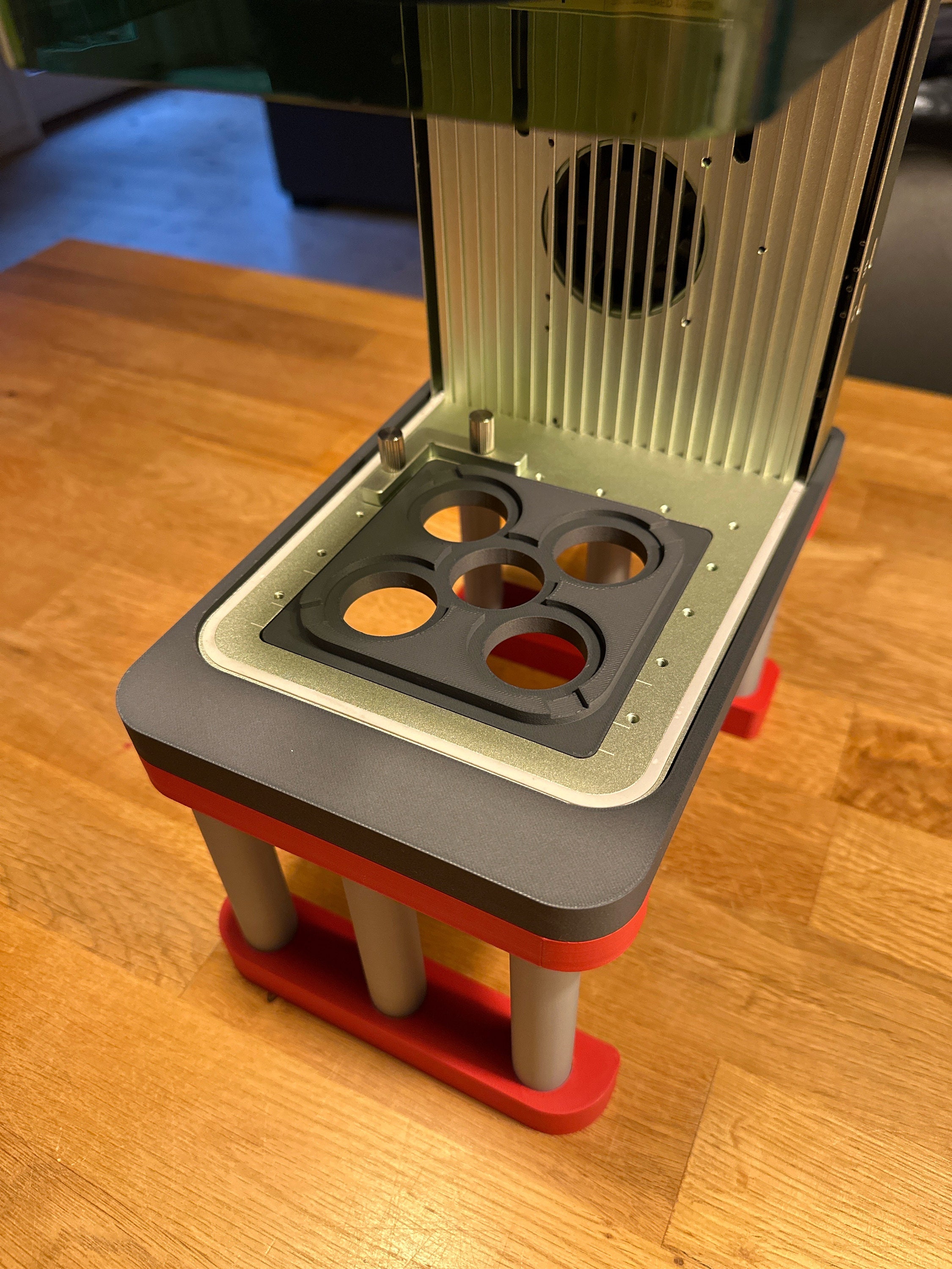 Xtool F1 - Base Plate Jig - 4 X 40mm Round (3MF and PDF) - Etsy