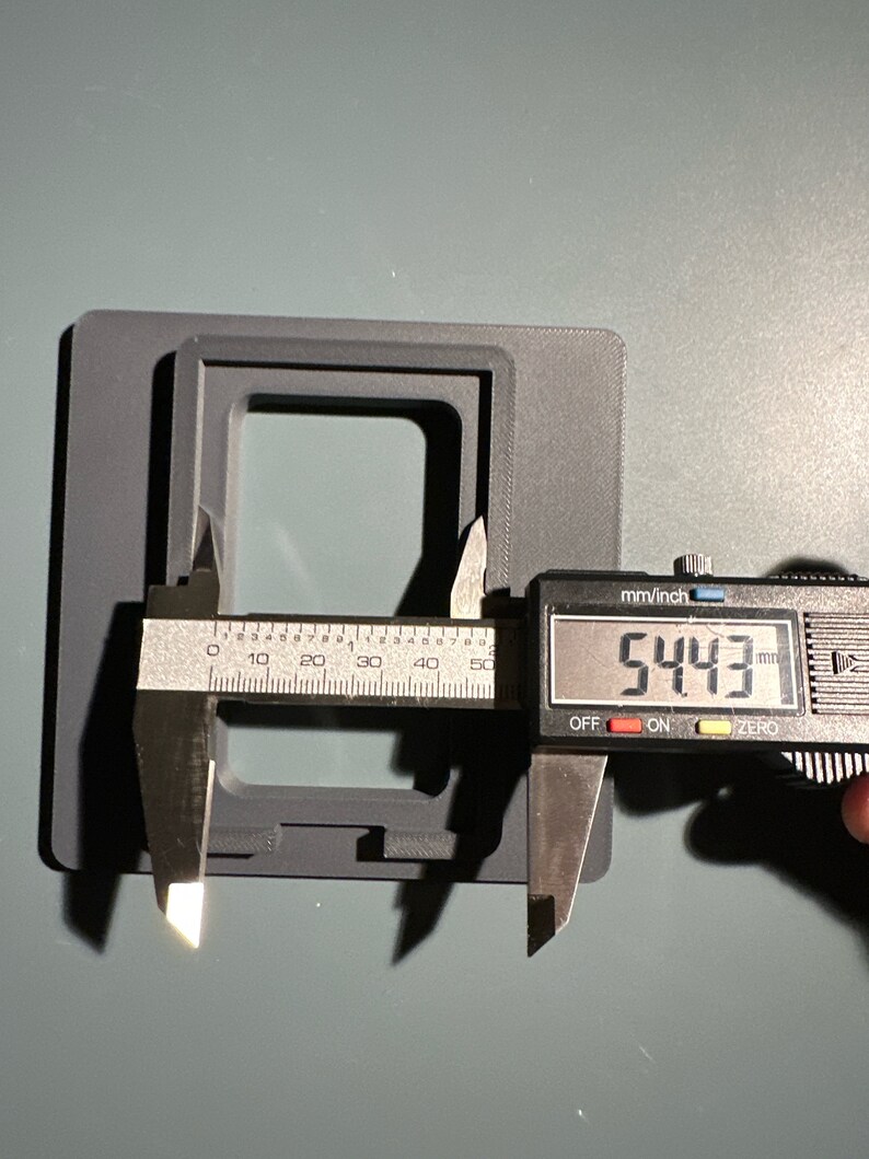 Xtool F1 - Base Plate Jig - 1 X 86x54mm Business Card (3MF and PDF) - Etsy