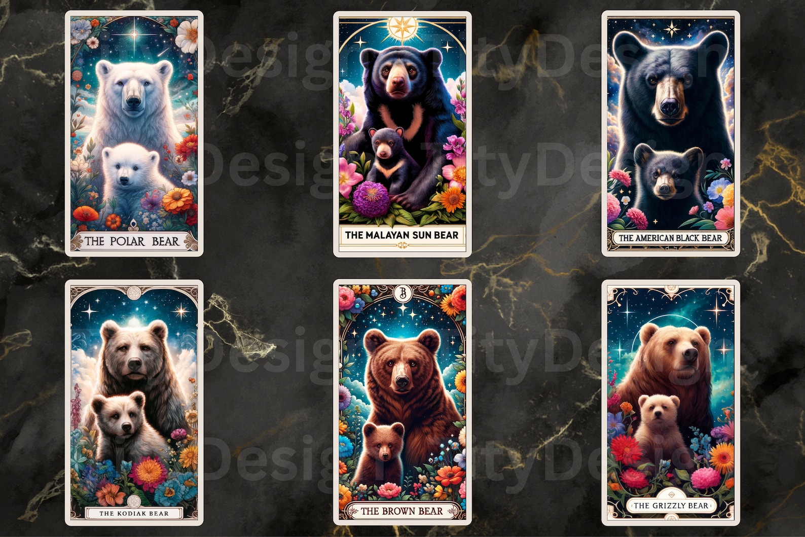 Bear Tarot Card - 25 Funny Tarot Cards - Bear Lover - Tarot Card ...