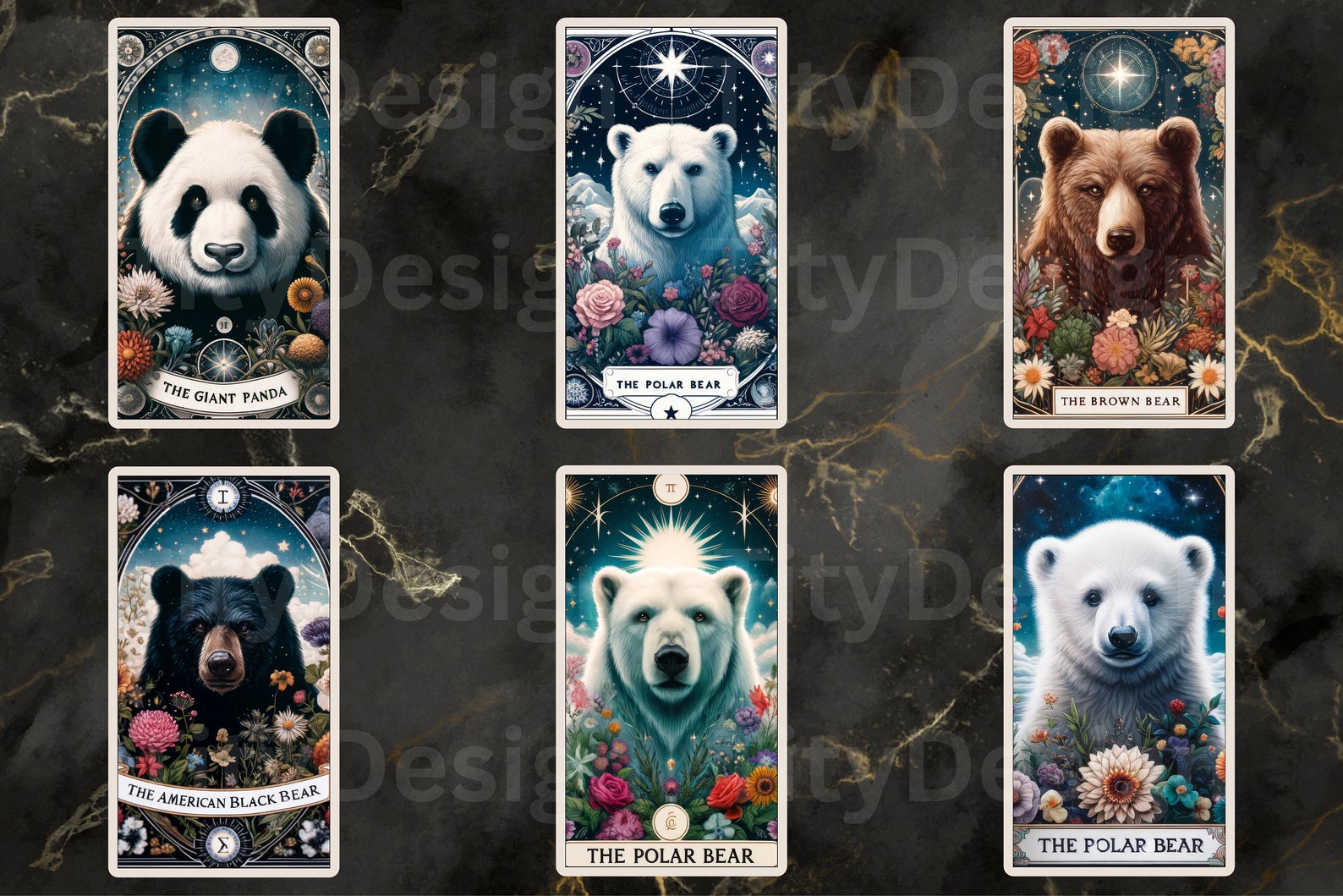 Bear Tarot Card - 25 Funny Tarot Cards - Bear Lover - Tarot Card ...