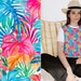 Preppy Tropical Rainforest Seamless Pattern - 26 Summer Flower Digital ...