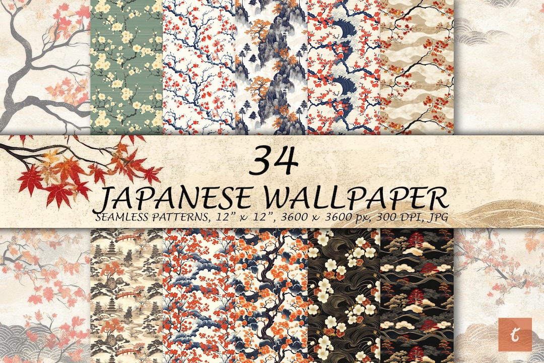 Traditional Japanese Pattern, Kimono, Japanese Art, Japanese Seamless ...