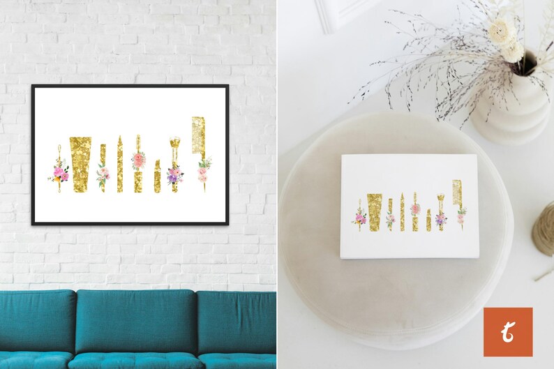 Esthetician Tools Wall Art - Skin Clinic Decor - Beauty Therapist Gift ...