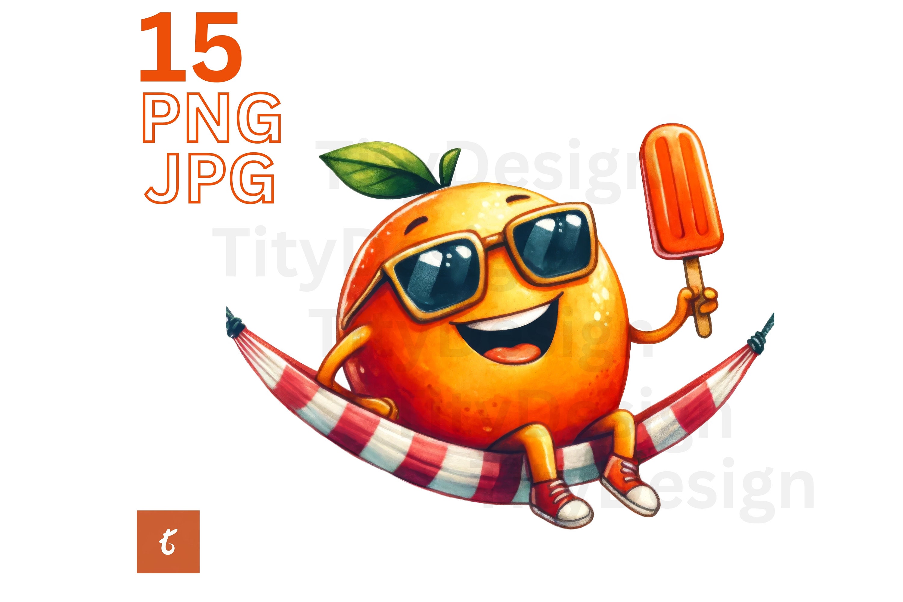 Funny Fruit Clipart Bundle - Summer Fruit Sublimation - Hello Summer ...