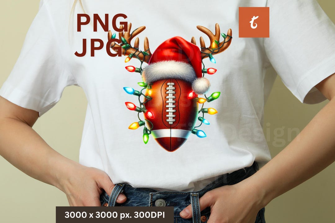 American Football Horn Christmas Clipart - Reindeer Horn PNG - Rugby ...