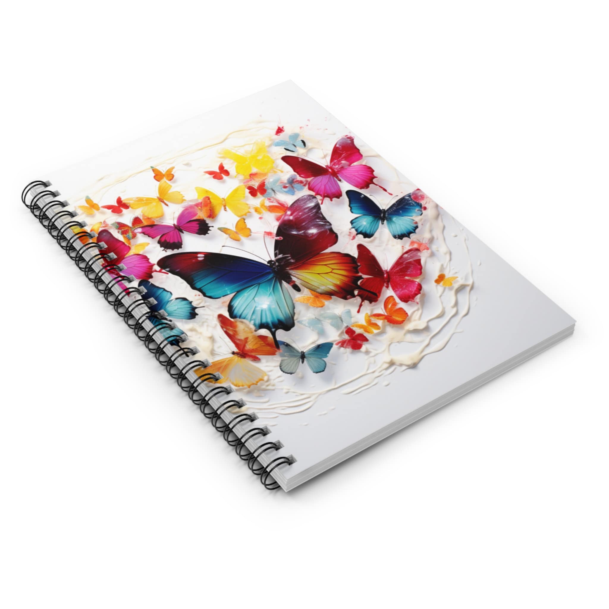 Spiral Notebook Ruled Line - Etsy