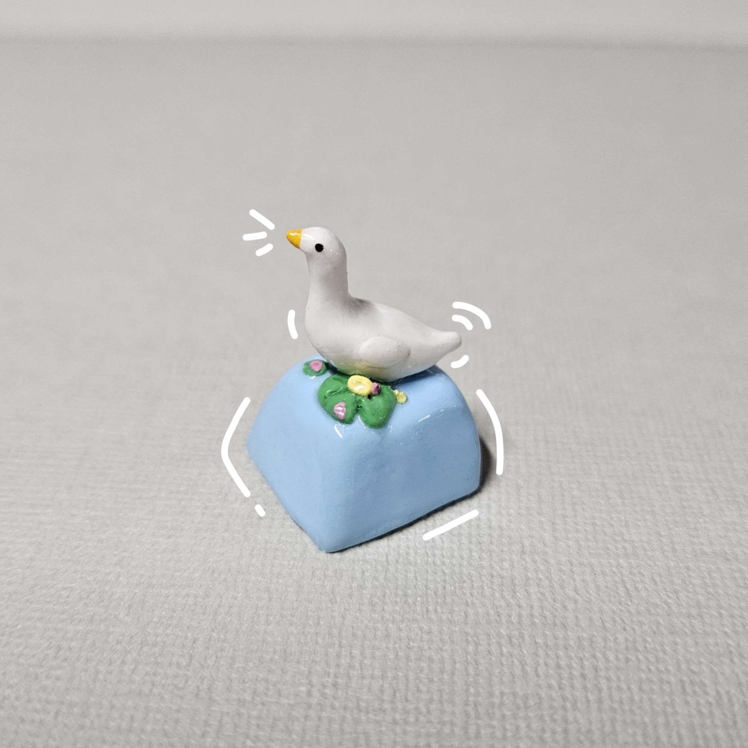 Goose Artisan Keycap Artisan Keycaps Handmade Animal Keycaps - Etsy