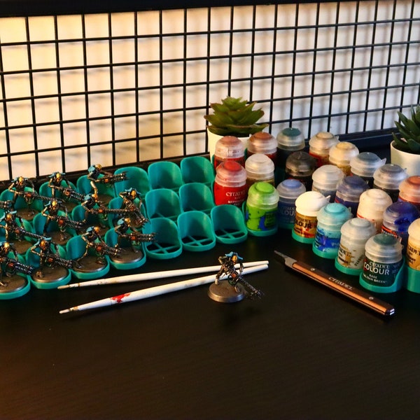 Citadel Paint Pegboard Rack - Etsy