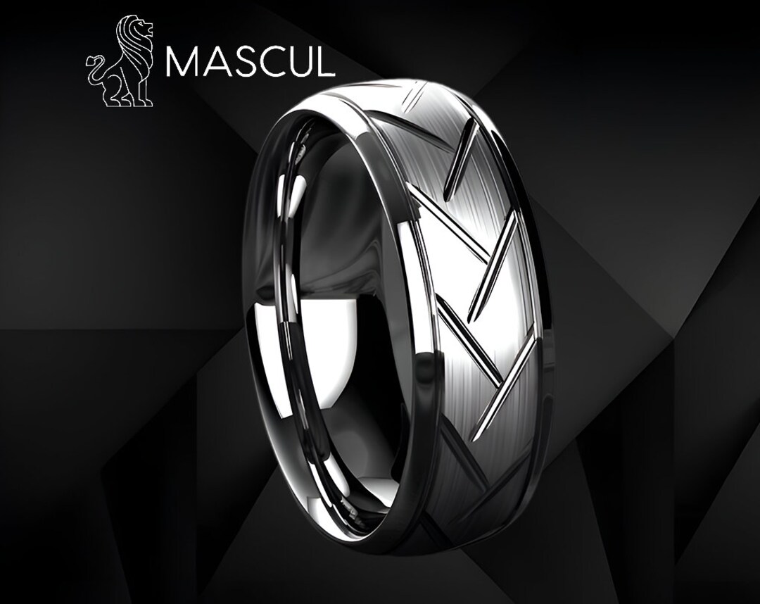 Tire Formed Ring for Car Lovers and Friends US Sizes 6 13 16.5 Mm 22.2 ...