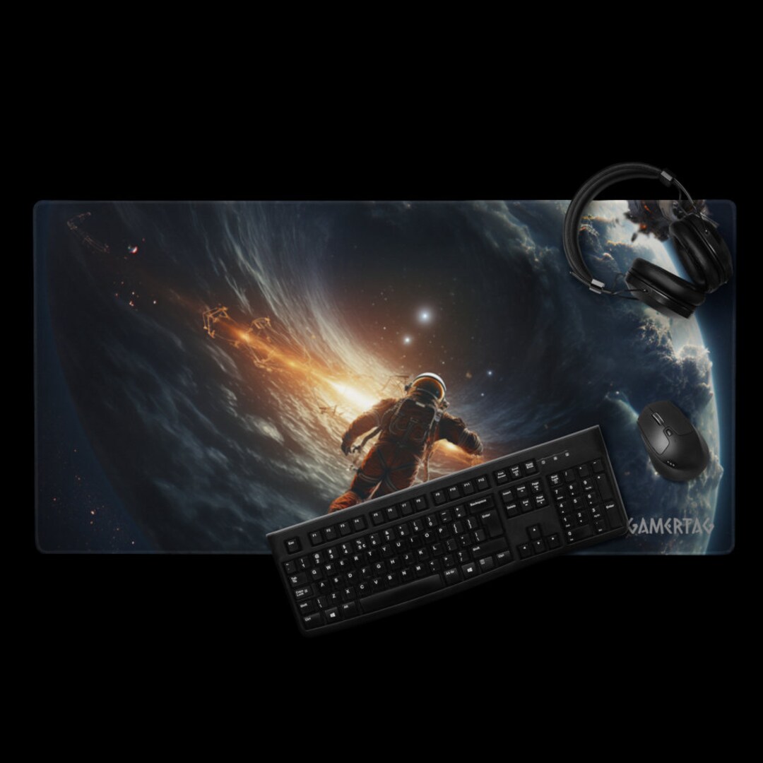 Supernova to Black Hole PC Gaming Mouse Pad, 18x16 or 36x18, Non Slip ...