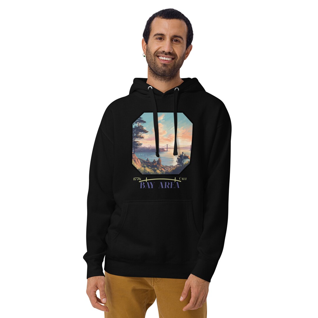 Bay Area Hoodie Unisex Golden Gate Bridge SF Oakland - Etsy