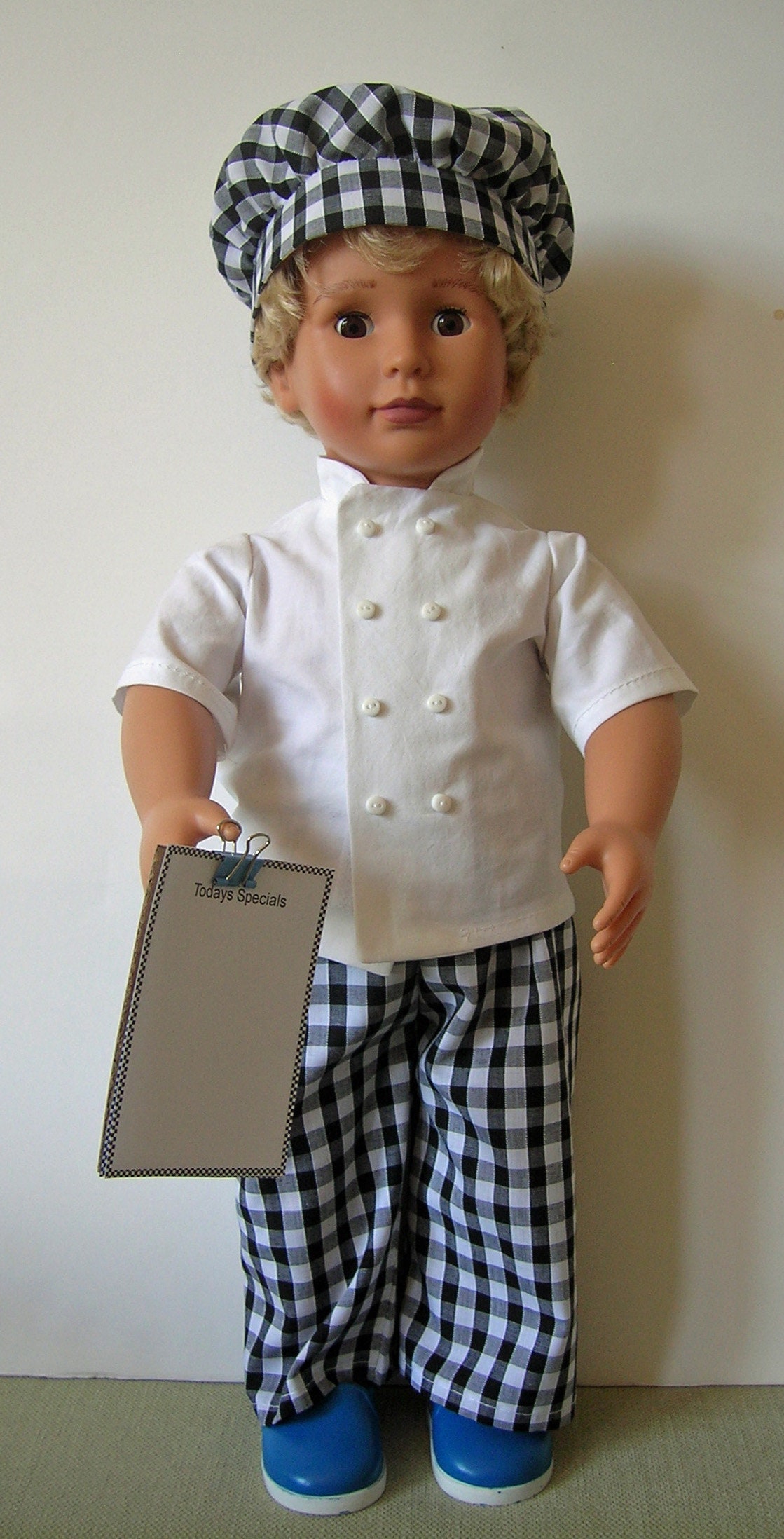 Pattern for Chef Outfit for 18 Inch Dolls - Etsy