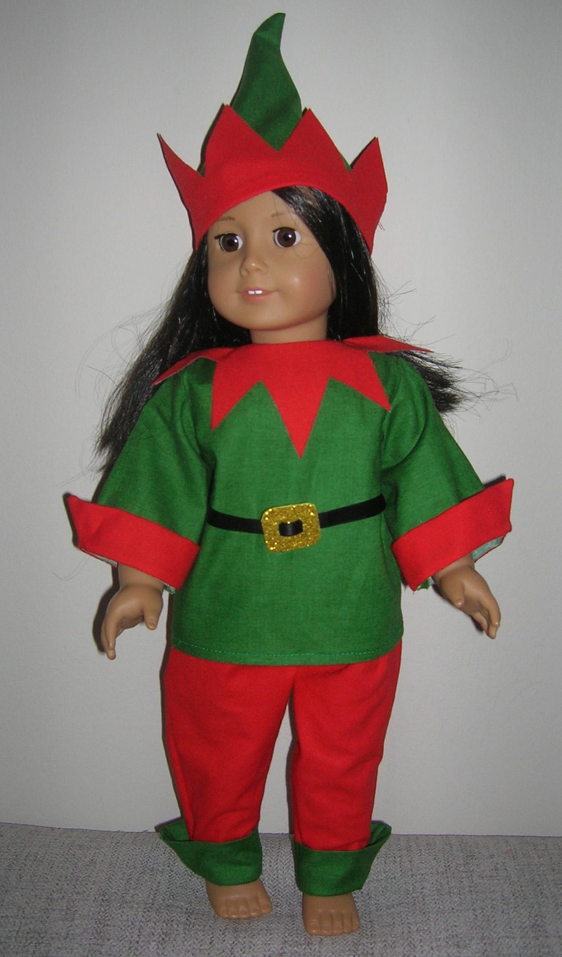 Elf Costume Pattern for 18 Inch Dolls - Etsy