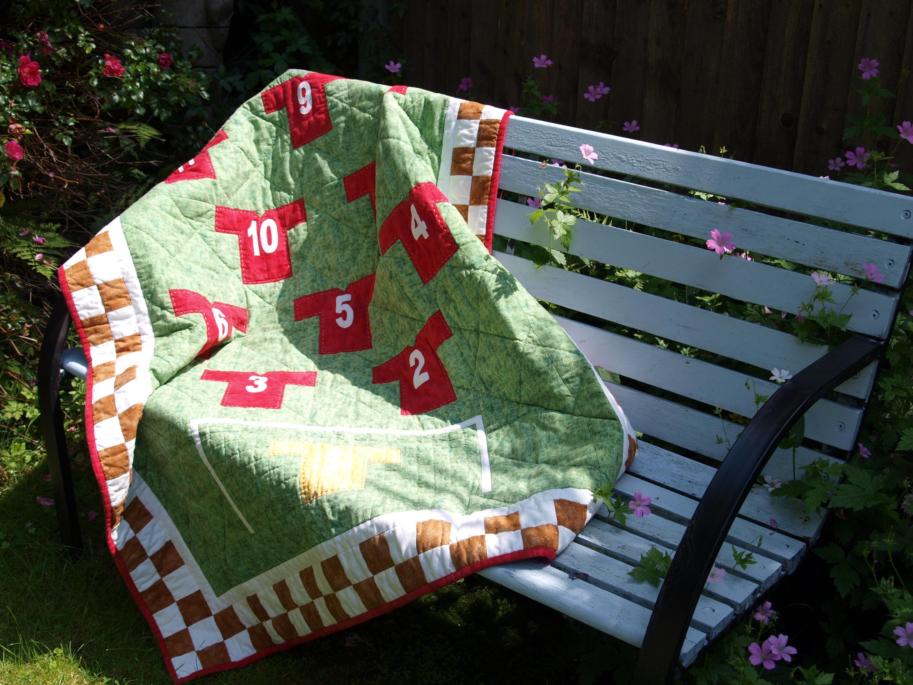Football Themed Quilt Pattern - Etsy