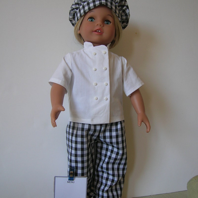 Doll Chef Hat - Etsy