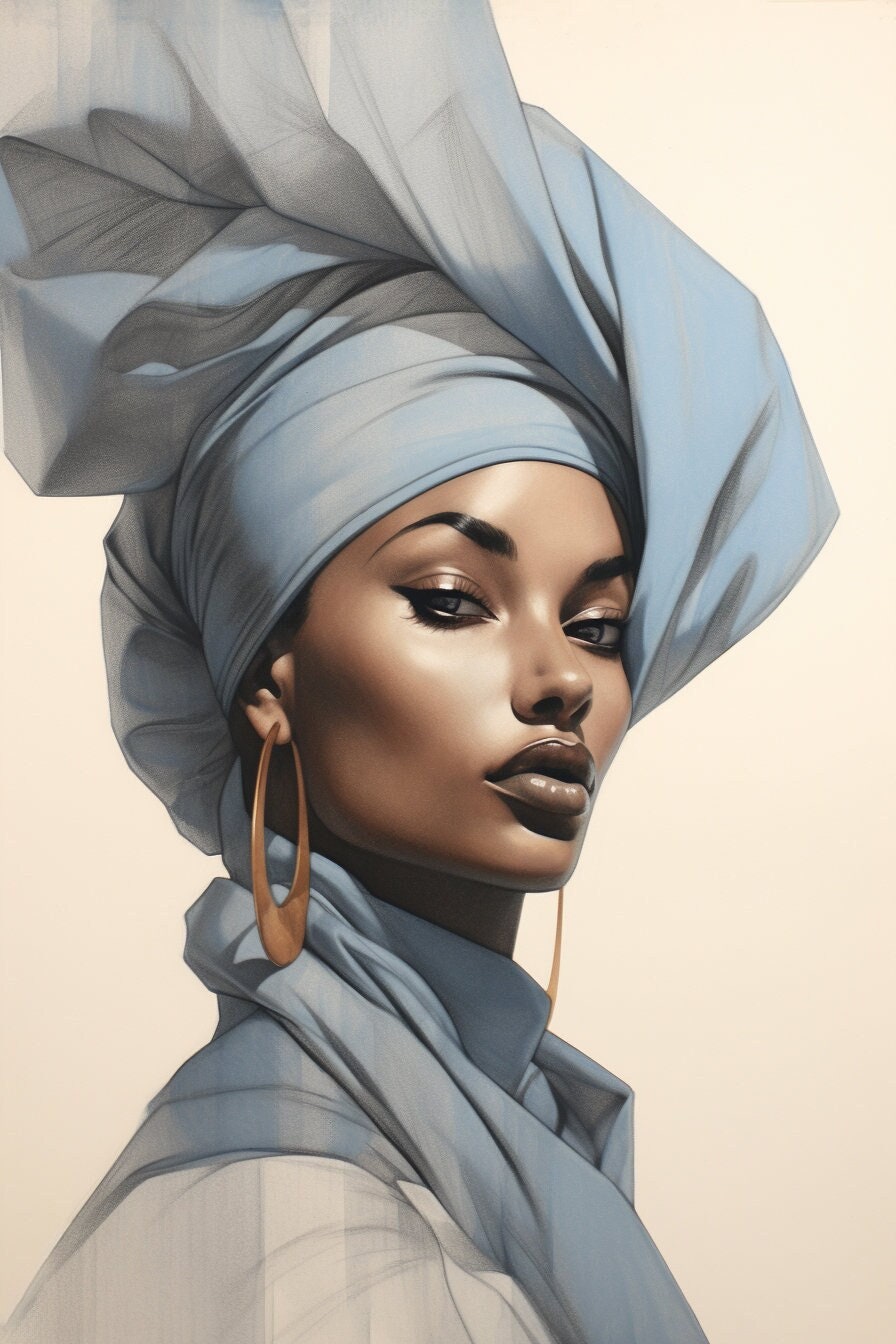 The African Queen Printable, Downloadable, Wall Art, Poster, Art, Large ...