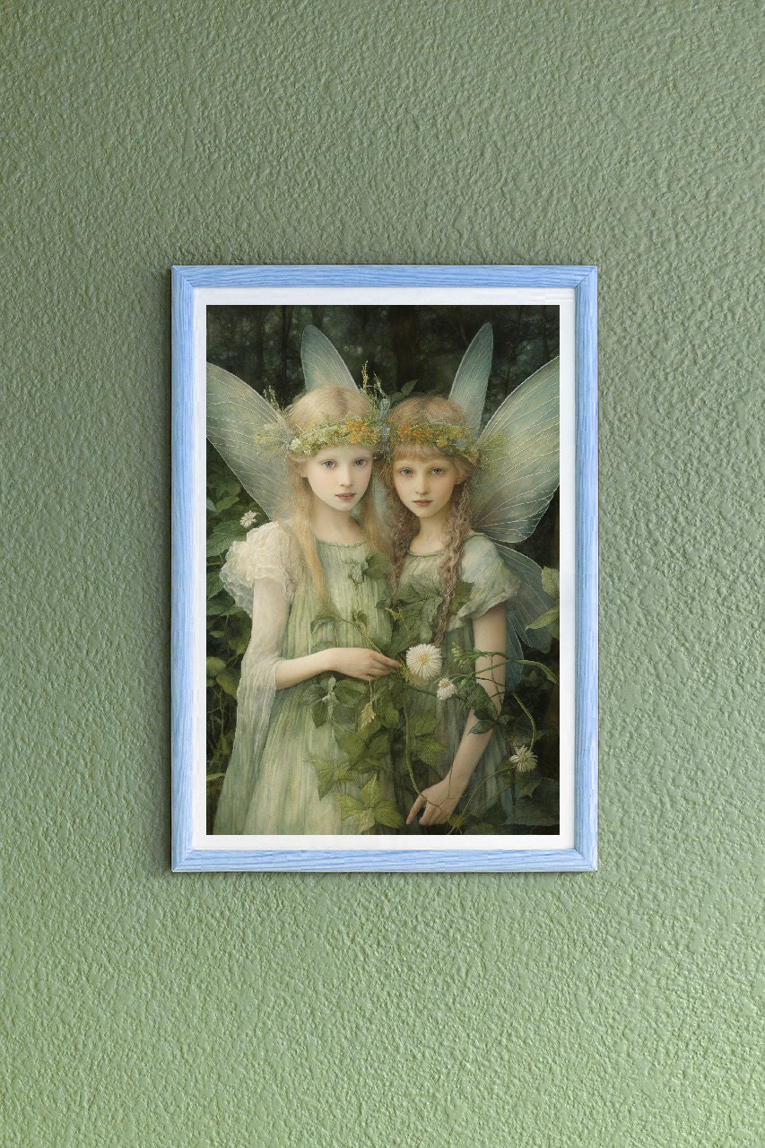 Fairies, Fairy, Faery, Children Printable, Downloadable, Wall Art ...