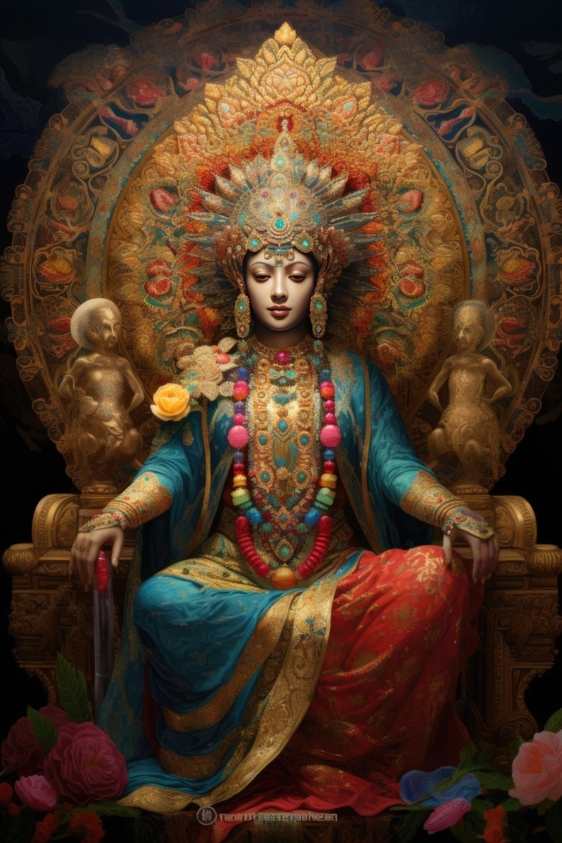 The Goddess Printable, Downloadable, Wall Art, Poster, Art, Large Size ...