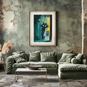 Crazy Cat, Printable, Downloadable, Wall Art, Poster, Art, Large Size ...