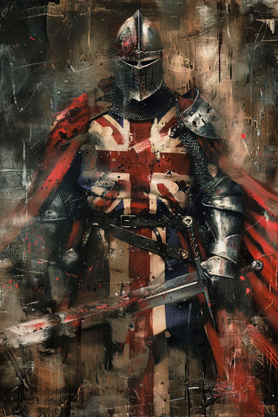 Valiant Defender: the Knight of the British Isles, Printable ...
