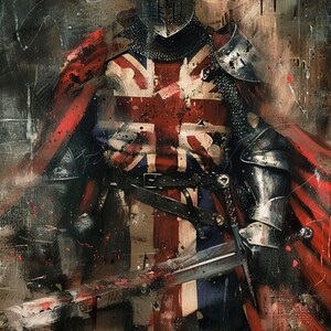 Valiant Defender: the Knight of the British Isles, Printable ...