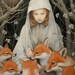 Fox Girl Printable Downloadable Wall Art Poster Art Large - Etsy