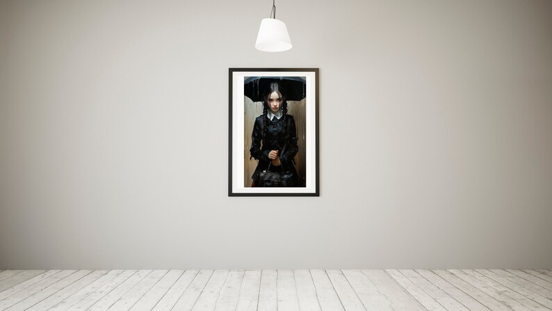 Wednesday Adams Printable, Downloadable, Wall Art, Poster, Art, Large ...