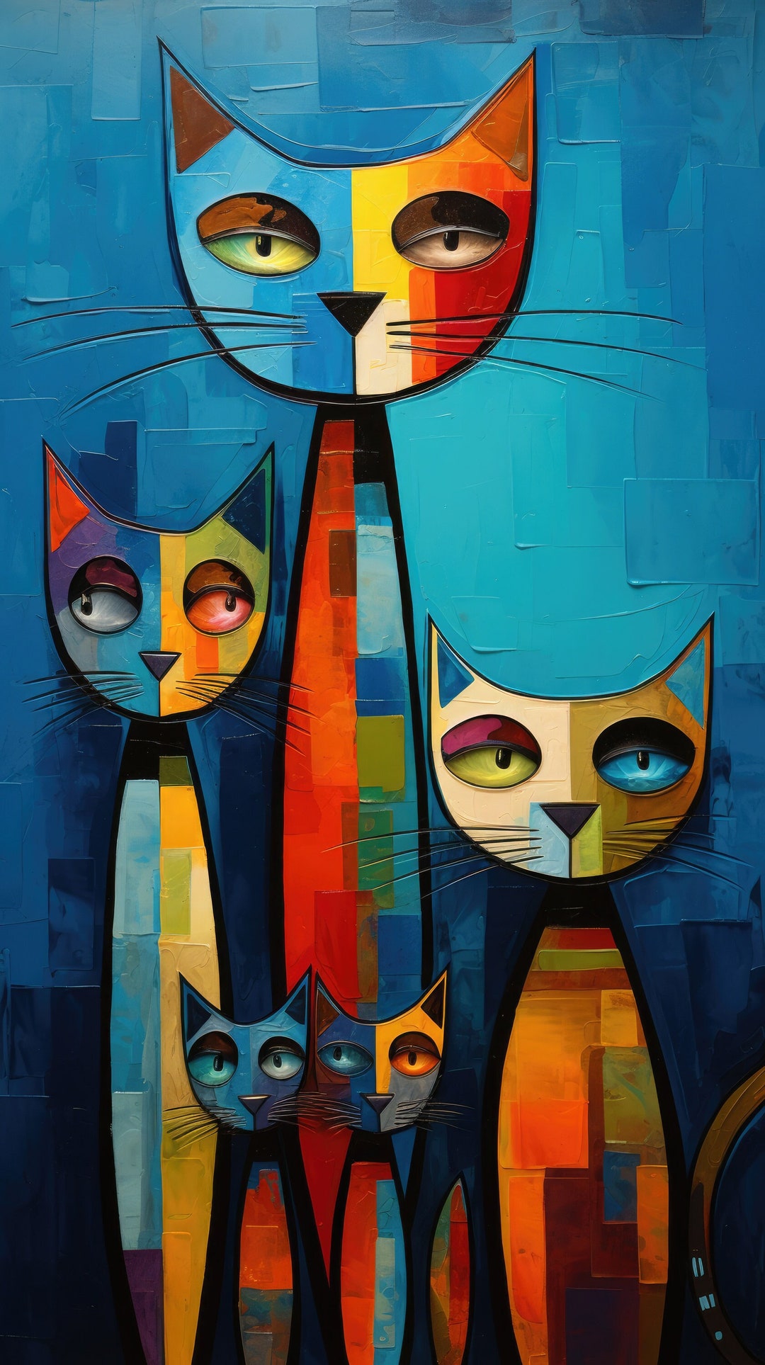 Crazy Cats Printable, Downloadable, Wall Art, Poster, Art, Large Size ...