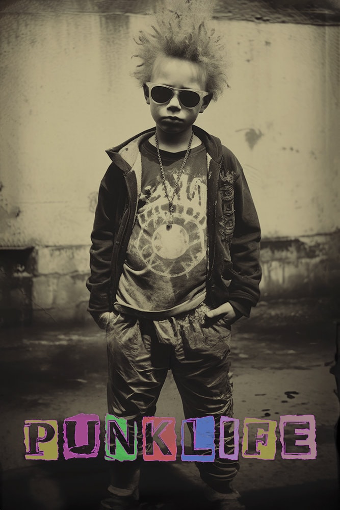 PUNK STAR Printable, Downloadable, Wall Art, Poster, Art, Large Size ...