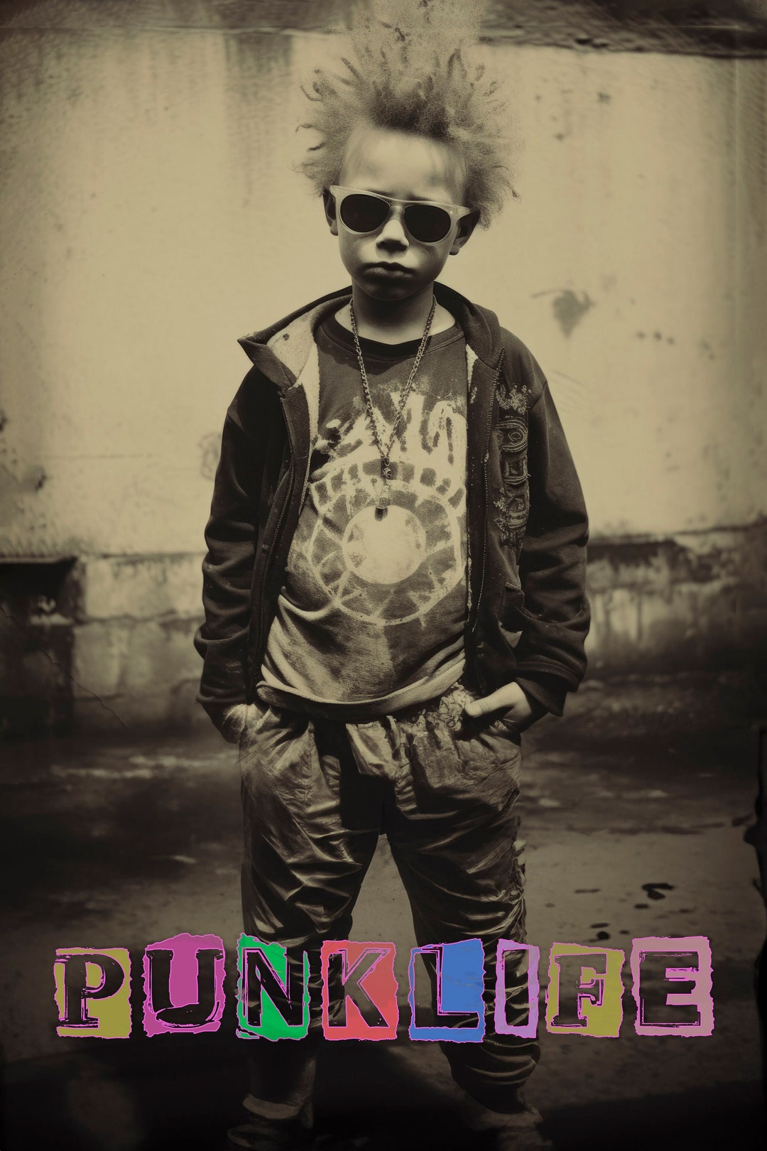 PUNK STAR Printable, Downloadable, Wall Art, Poster, Art, Large Size ...