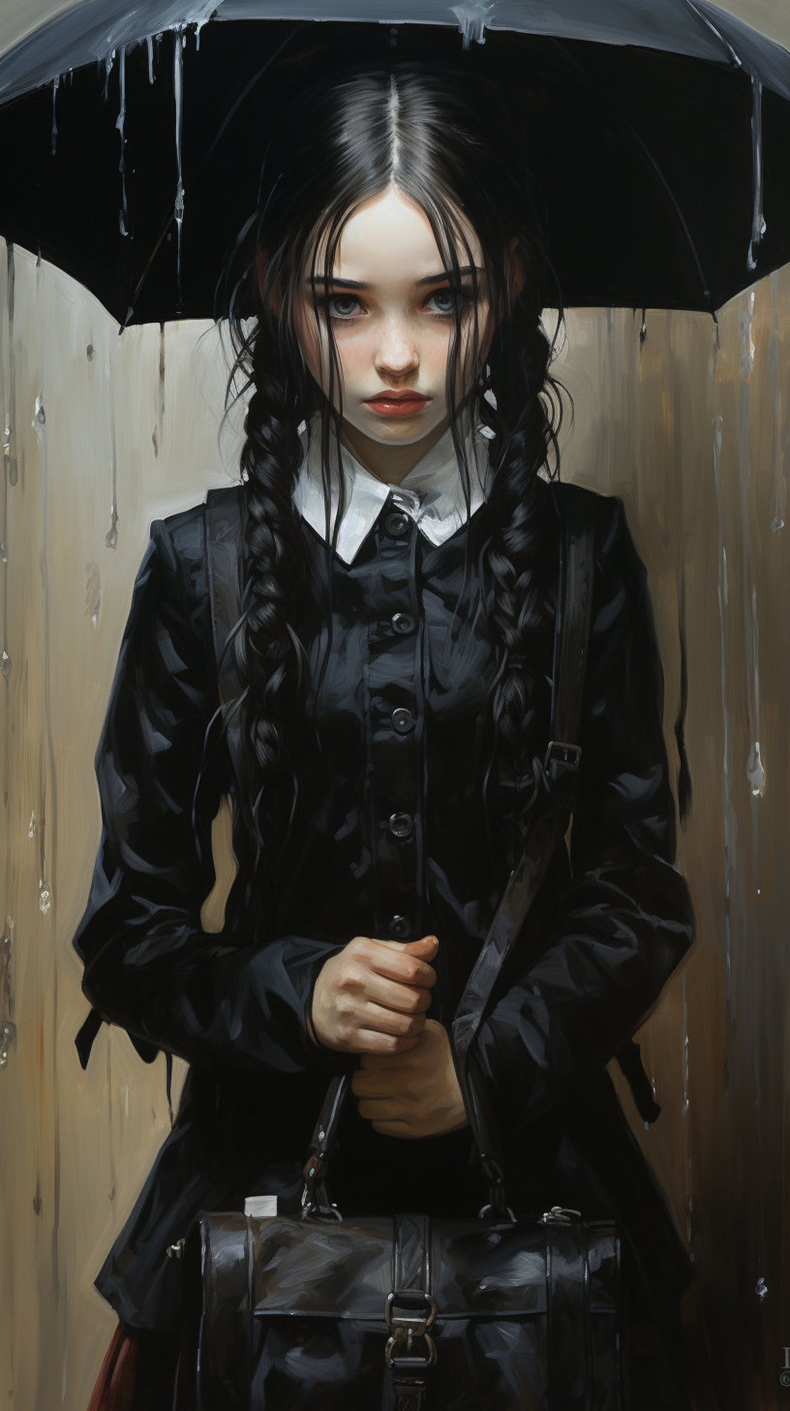 Wednesday Adams Printable, Downloadable, Wall Art, Poster, Art, Large ...