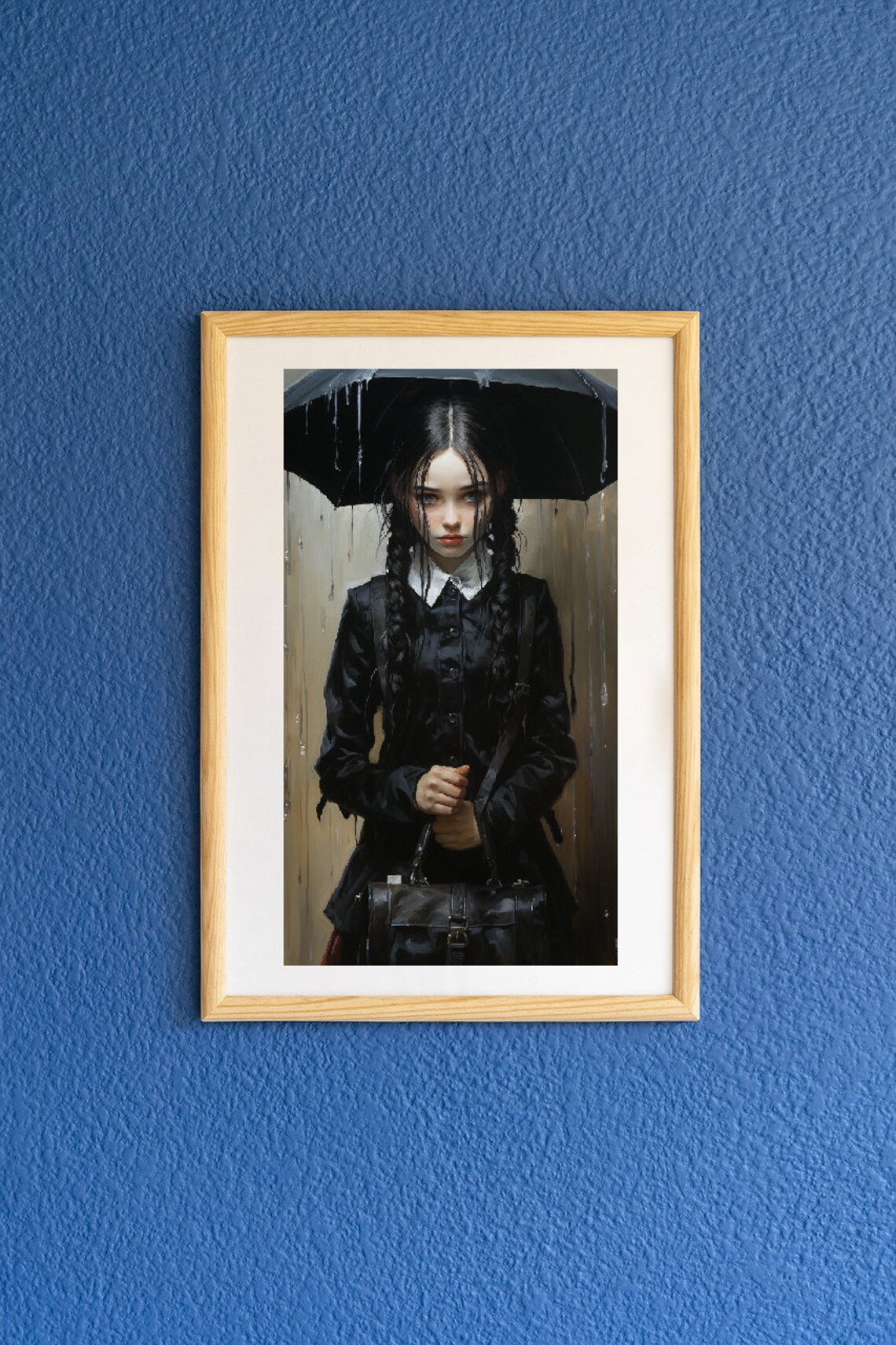Wednesday Adams Printable, Downloadable, Wall Art, Poster, Art, Large ...