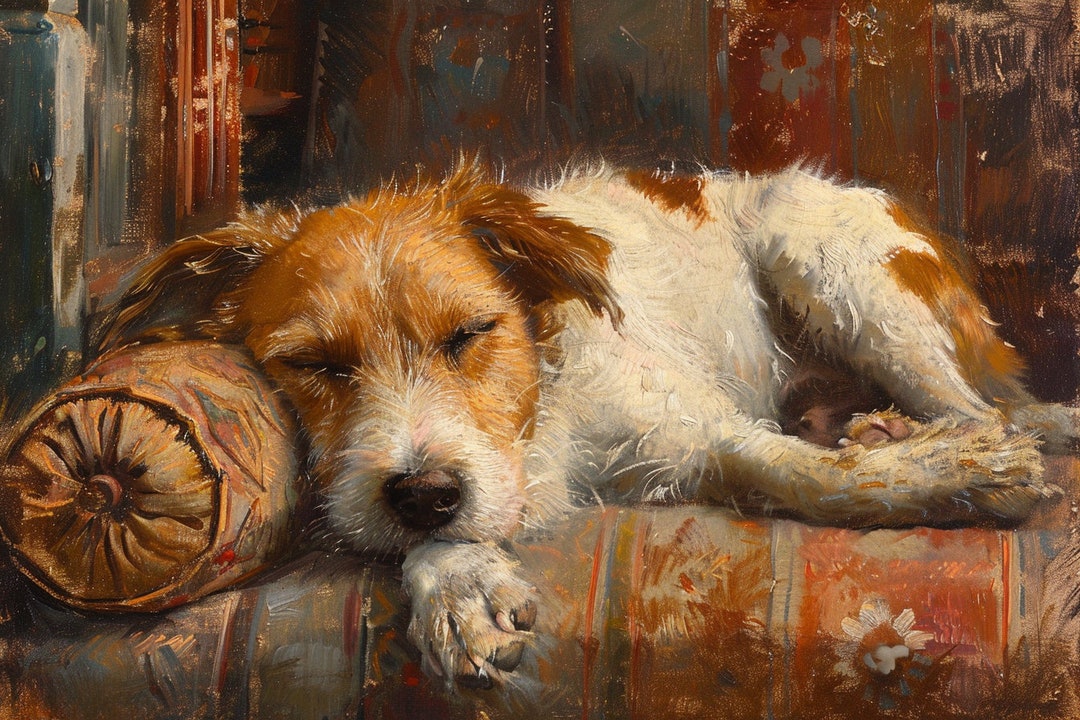 Dog Art, Jack Russell, Wall Art, Poster, Downloadable - Etsy