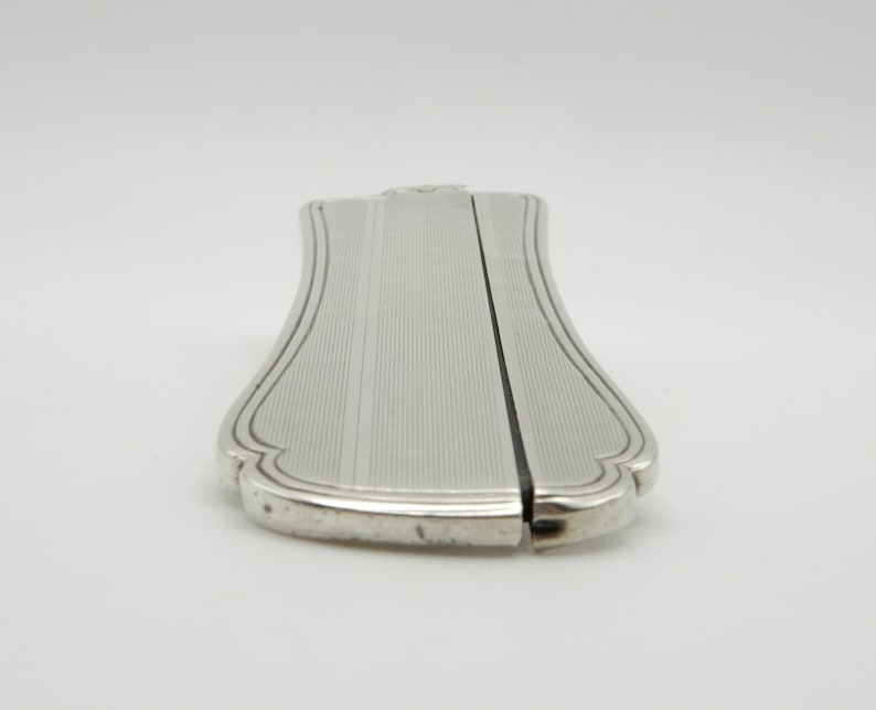 Antique 800 Silver Mustache Comb Case I 1940s I German Reich Utility ...