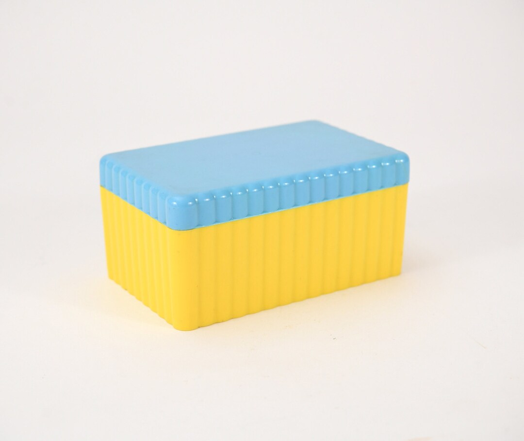 Vintage Space Age Box Made of Plastic I Mid-century Storage Box I Retro ...