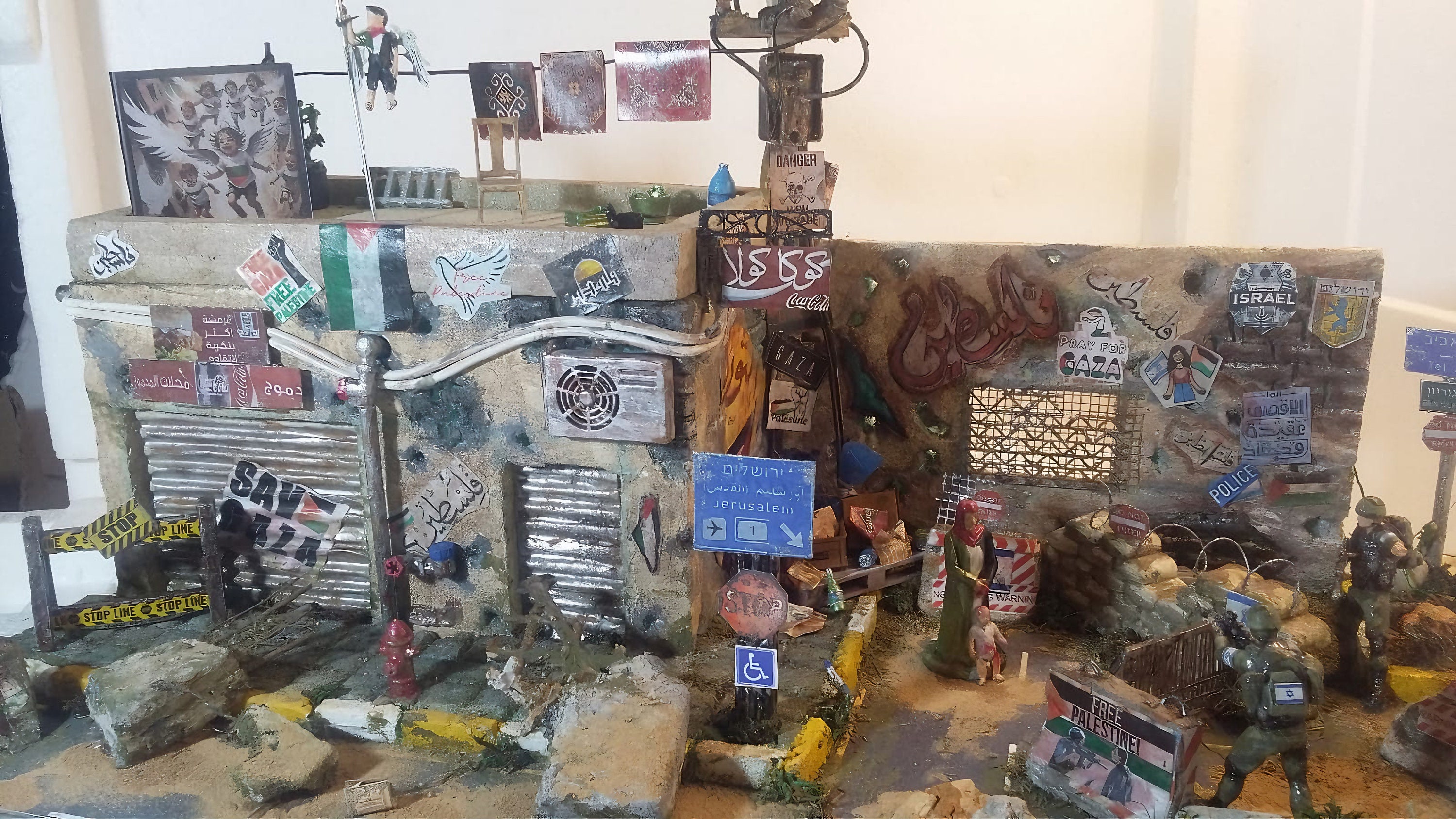 FREE PALESTIN Save Gaza Diorama. - Etsy