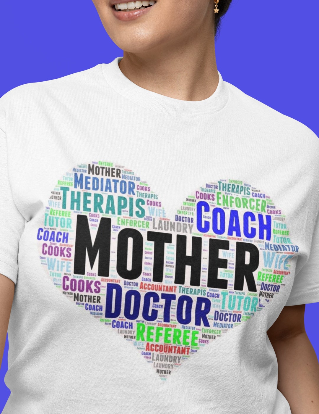 Mothers Heart Shape With Role of Mothers, Heart of Mother, My Mothers ...