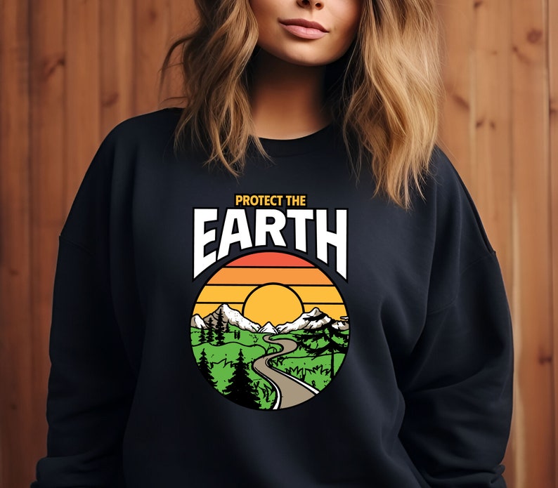 Earth Day Sweatshirt, Save the Earth Sweatshirt, Be Kind to Our Planet ...
