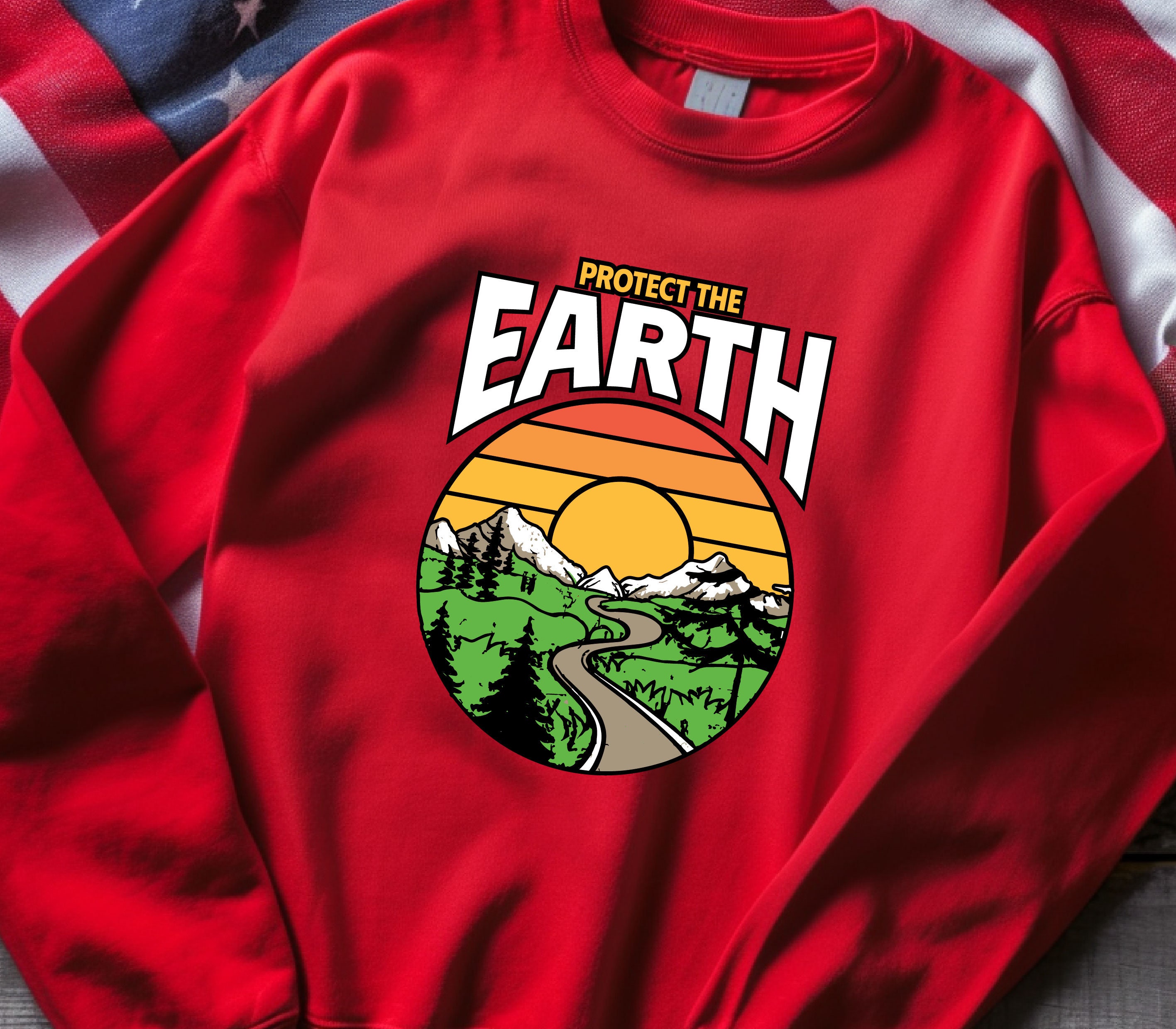 Earth Day Sweatshirt, Save the Earth Sweatshirt, Be Kind to Our Planet ...
