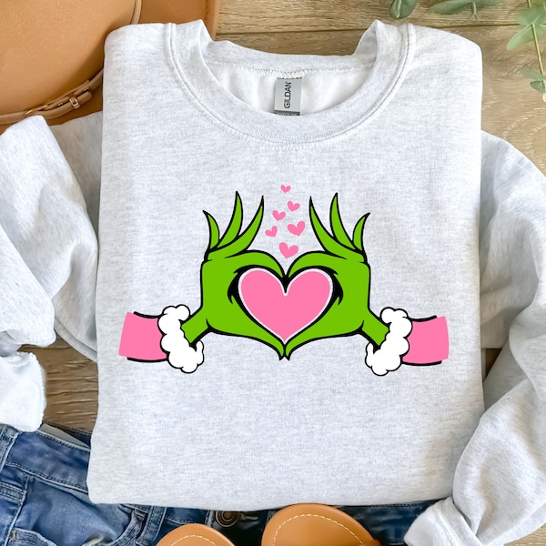 Grinch Valentine - Etsy