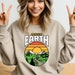 Earth Day Sweatshirt, Save the Earth Sweatshirt, Be Kind to Our Planet ...