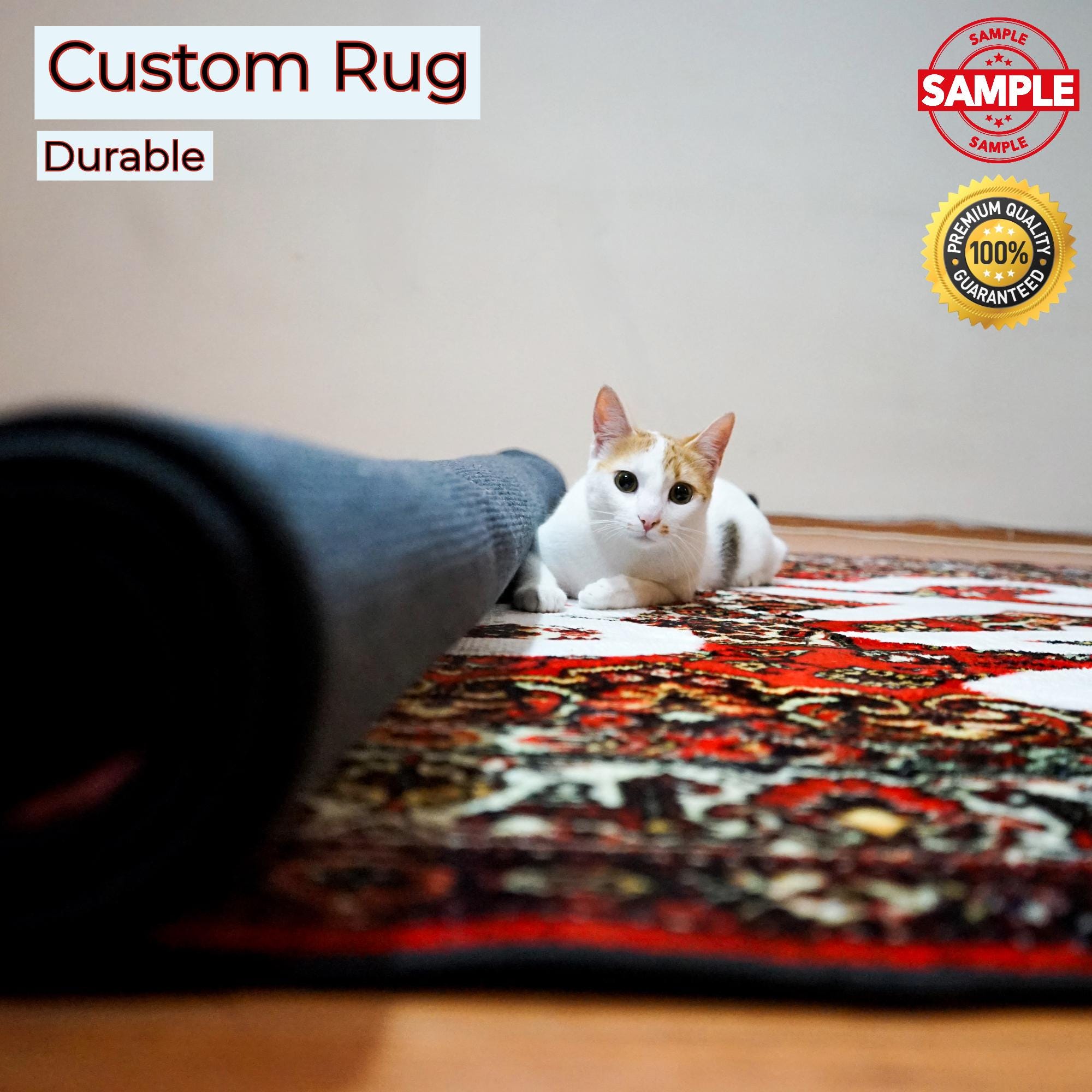 Vibrant 3D Optical Illusion Area Rug - A Unique Gift for Gaming ...