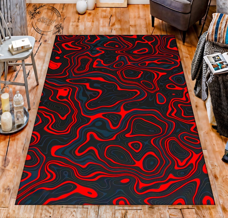 Cozy Game Room Rug Level up Your Space Geek Chic Rug for Your Ultimate ...
