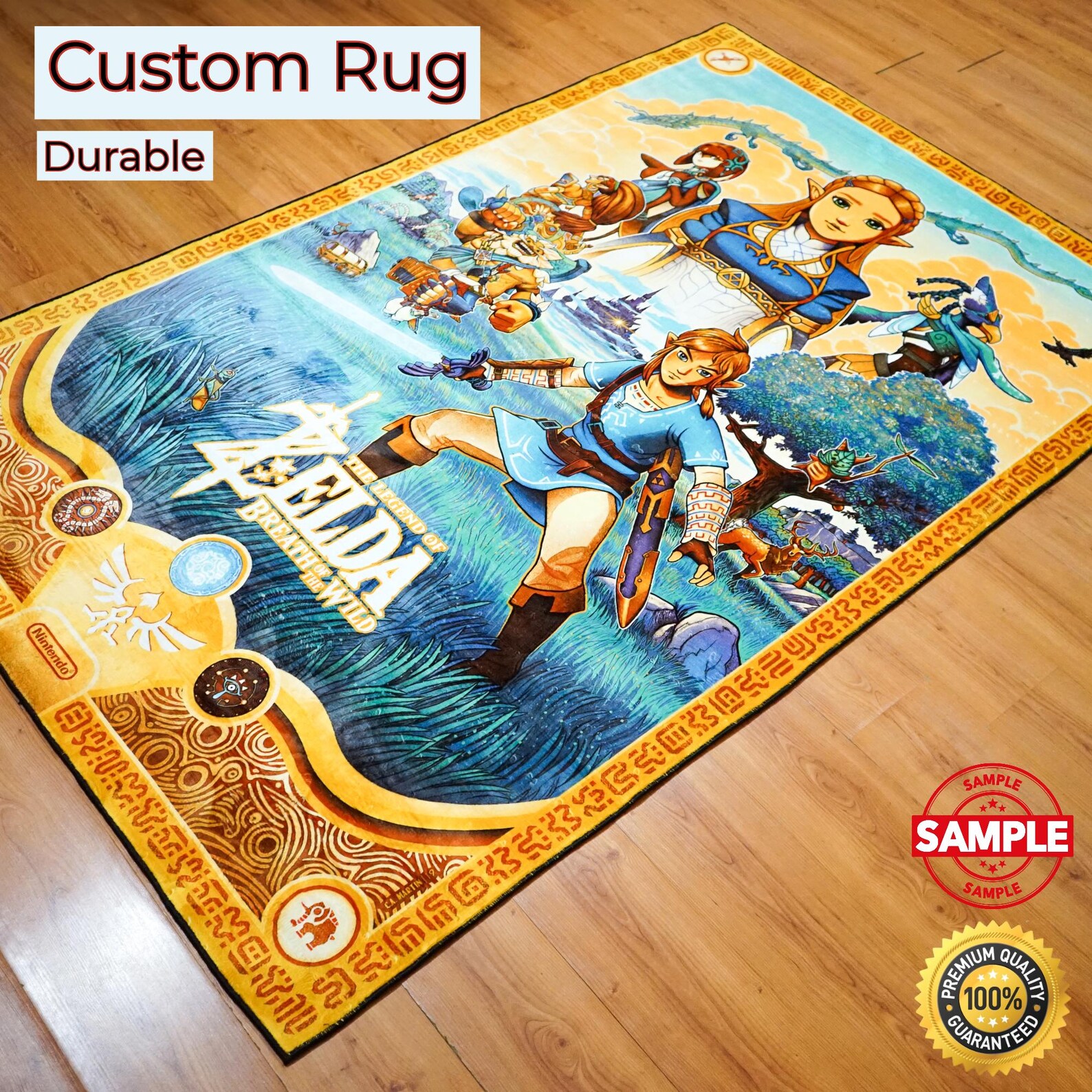 Level up Your Space With Cool Gamer Rugs Unique Gaming Decor Perfect ...