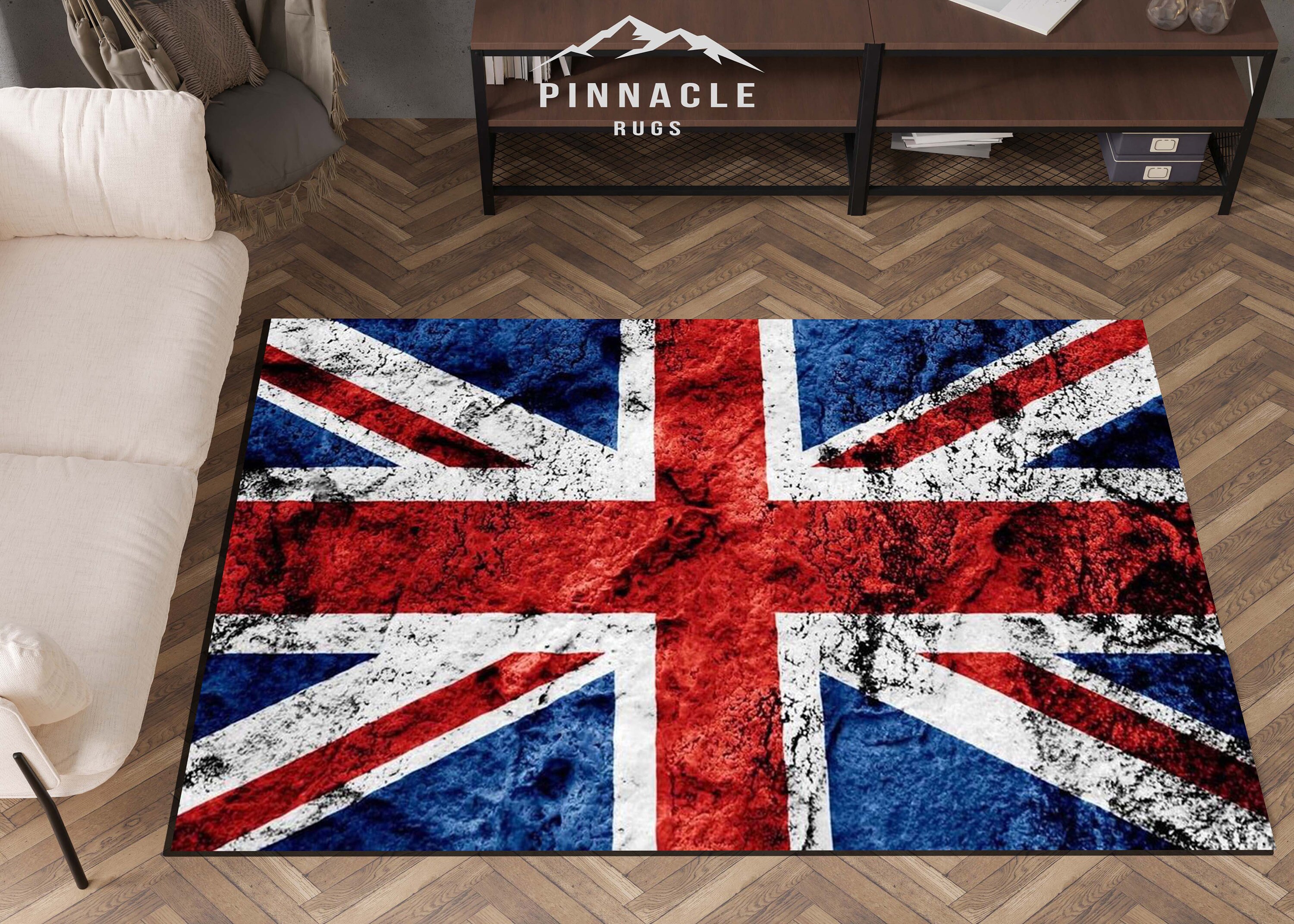United Kingdom Flag Rug England Flag Rug London Rug British - Etsy