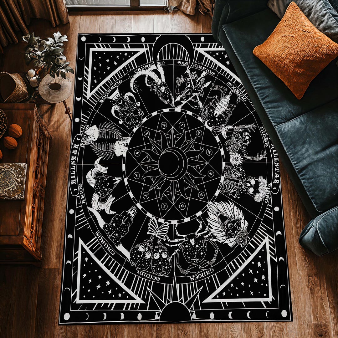Dark Academia Luxe - Elevate Your Space With Gothic-inspired Area Rugs ...