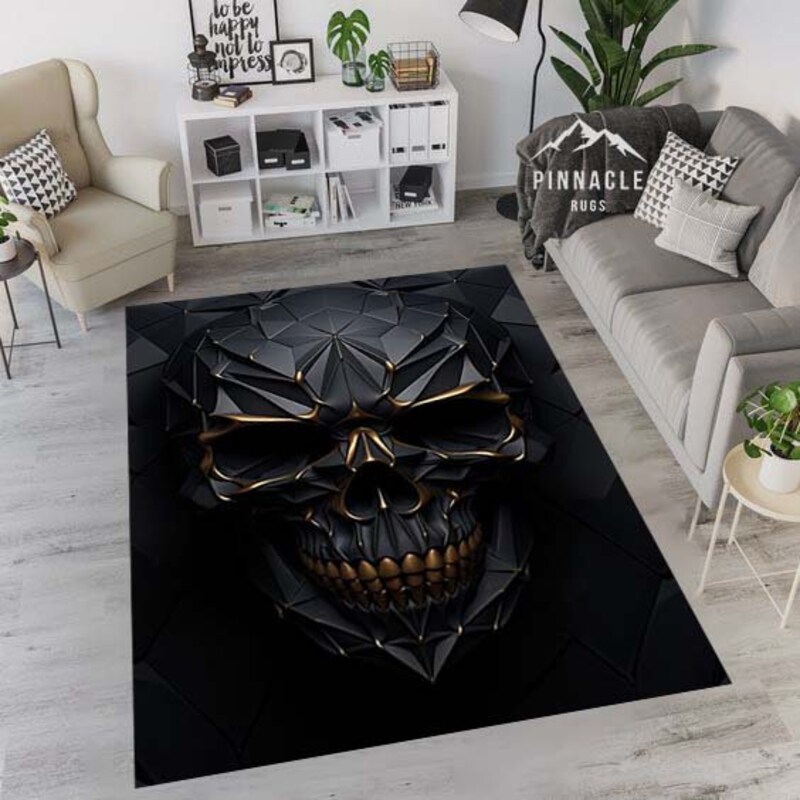 3d Skull Rugs - Etsy