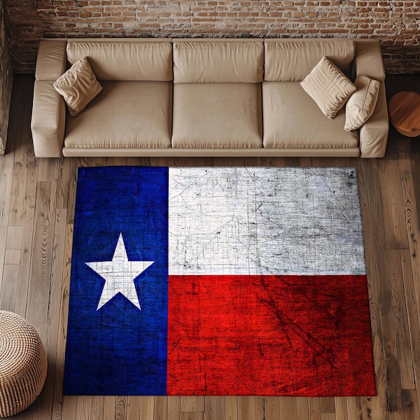 Texas Star Rug - Etsy