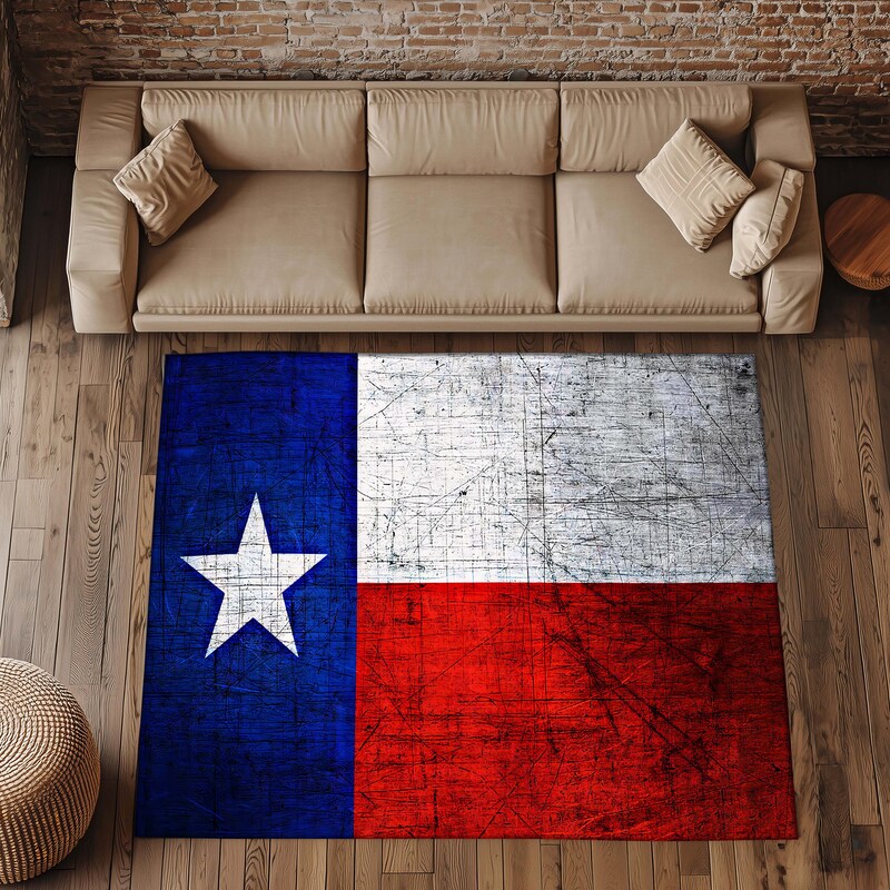 Texas Star Rug - Etsy