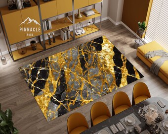 Marble Design Rug,marble Effect Rug,marble, Stone Pattern Themed Rug ...